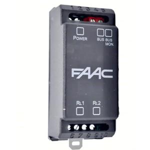 CONVERTITORE BICANALE FAAC BUS-RELAY 2CH - 790064