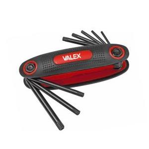 CHIAVI MASCHIO RESISTORX VALEX TASCABILE 8 PEZZI - 1461780