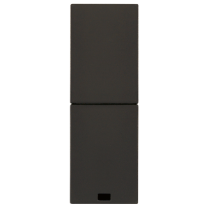 DOPPIO COMANDO VIMAR LINEA XT 1 MODULO NERO - 32034.G