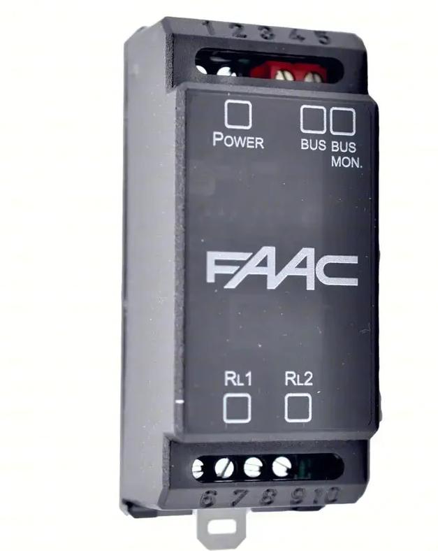 CONVERTITORE BICANALE FAAC BUS-RELAY 2CH - 790064