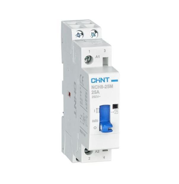 CONTATTORE MODULARE CHINT NCH8-M 25A 2NA 230V 1M - 257418