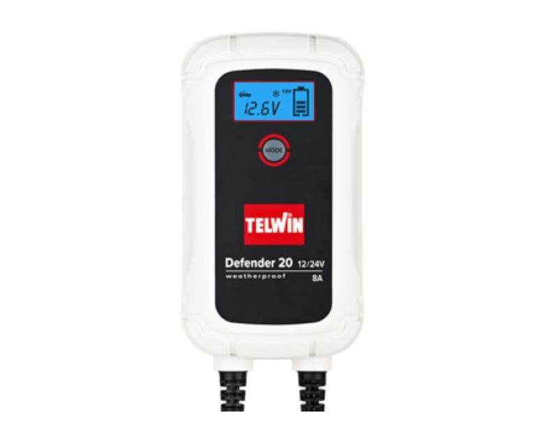 CARICABATTERIE TELWIN DEFENDER 20 TENSIONE DI CARICA 12/24V - 807608