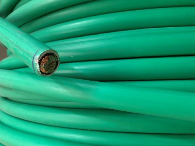 CAVI AL METRO CAVO FG16M16 UNIPOLARE FG16 VERDE 1 CONDUTTORE DA 240MMQ SENZA GIALLO VERDE FG7OM1 ...