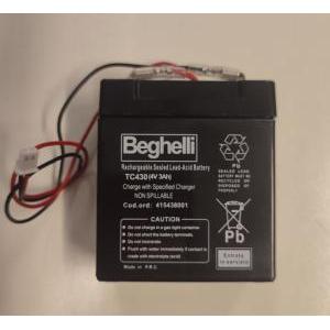 Beghelli - Batteria 4V 3ah per lampada emergenza