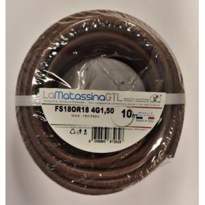 Cavo FS18OR18 Go-At Topline 10 metri 4G1,5 marrone