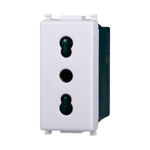 Presa bipasso EttroIT Starlight compatibile Vimar Plana 2P+T 16A ...