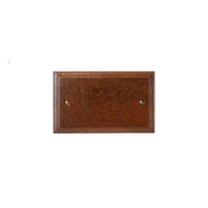Placca cieca Cal noce per Magic 0 moduli